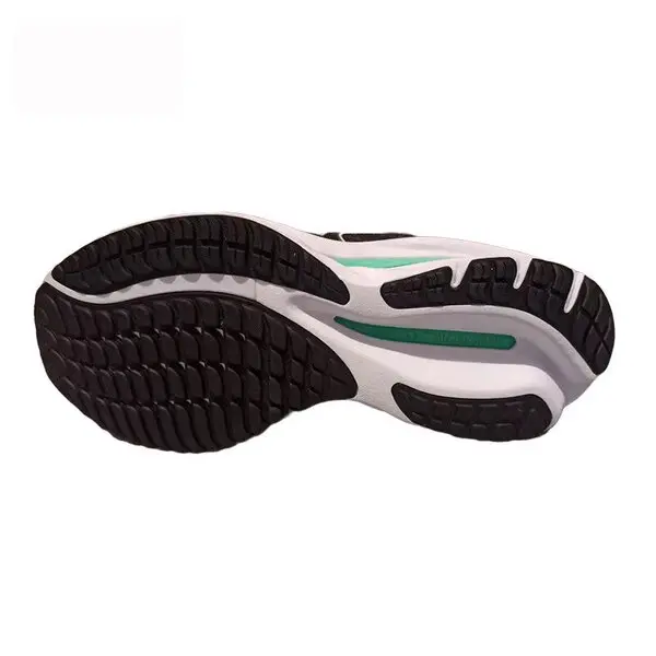 Mizuno Wave Rider 26 Athletic Sneakers - Black/white/green