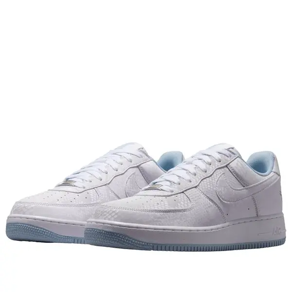 Nike Kobe Air Force 1 Low "lower Merion High Away - White/armory Blue