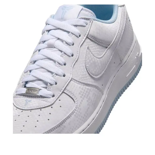 Nike Kobe Air Force 1 Low "lower Merion High Away - White/armory Blue