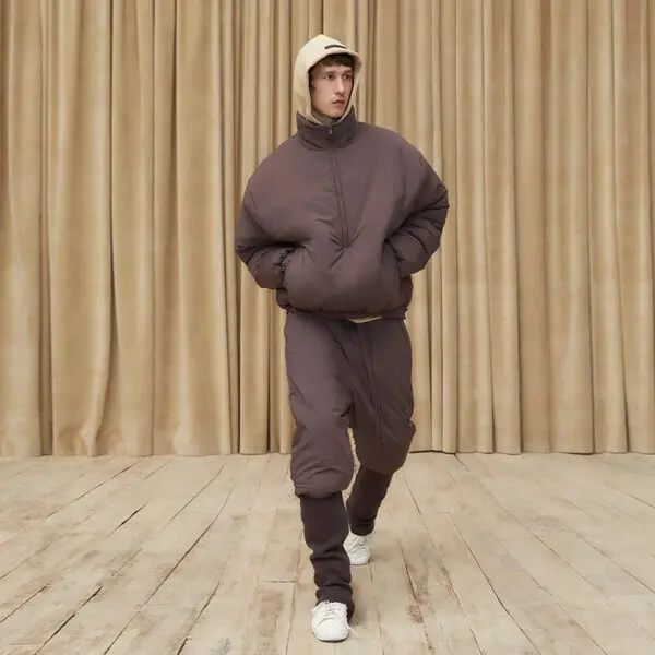 Fear Of God Puffer Jacket - Purple