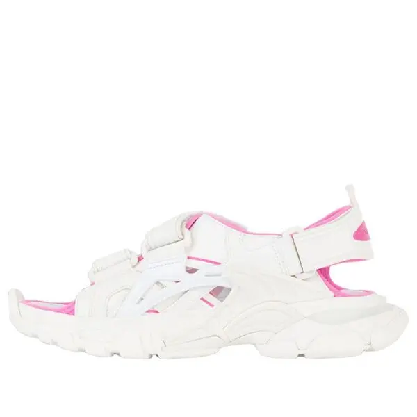 Balenciaga Track Sandals 'white Pink - White/pink