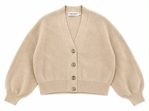 MAISON LOINTAINE Pure Prestige Cashmere V-neck Cardigan
