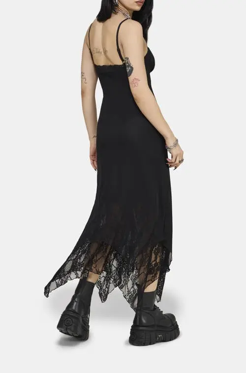 DISTURBIA Druella Lace Cami Midaxi Dress