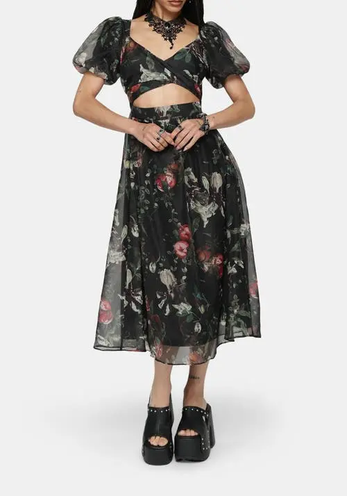 DISTURBIA Anara Midaxi Dress