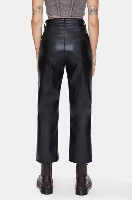 DISTURBIA High-rise Cropped Trousers