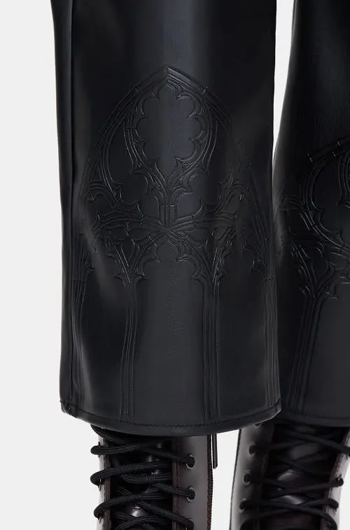 DISTURBIA High-rise Cropped Trousers