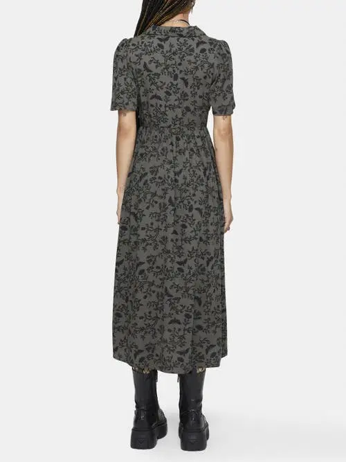 DISTURBIA Morgana Midi Shirt Dress