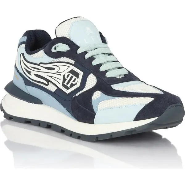 Philipp Plein Runner Titan Edge Sneakers - Lightblue