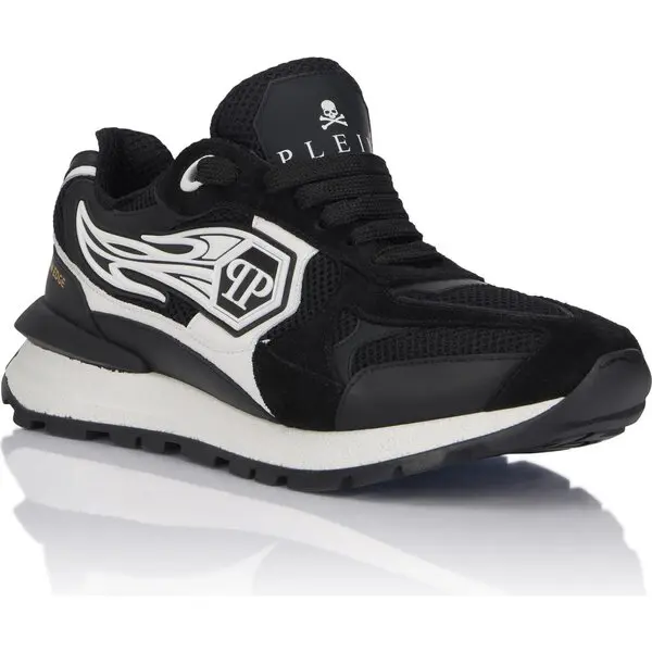 Philipp Plein Runner Titan Edge Sneakers - White/black