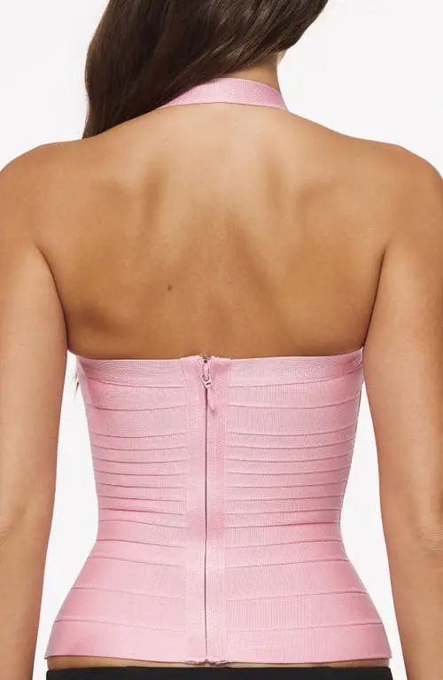 House Of Cb Halter Neck Bandage Top