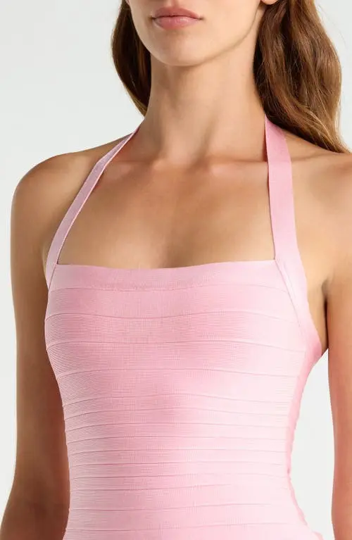 House Of Cb Halter Neck Bandage Top