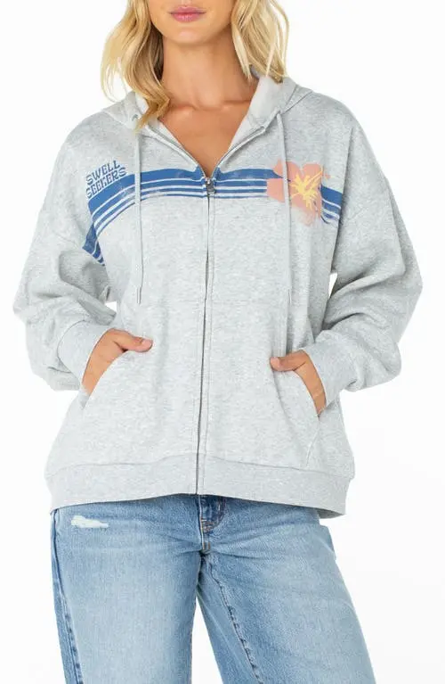 Roxy Sundown Zip Graphic Hoodie