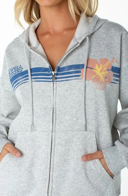 Roxy Sundown Zip Graphic Hoodie