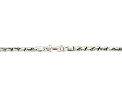 ANCONA JEWELRY Sterling Rope Chain Necklace