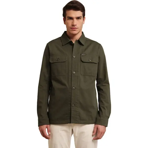 MEMBERS ONLY Cotton Twill Shirt Jacket