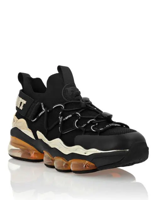 PLEIN SPORT Cyber Thunder - Black/orangefluo