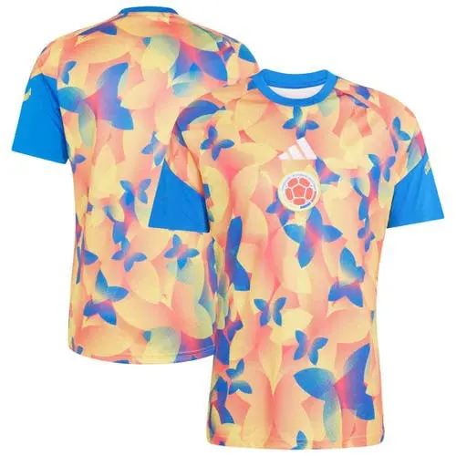 Adidas Colombia National Team 2026 Pre-match Top - Blue