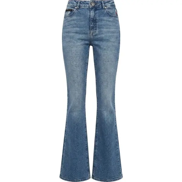 Philipp Plein Flare Fit Jeans - Blueocean