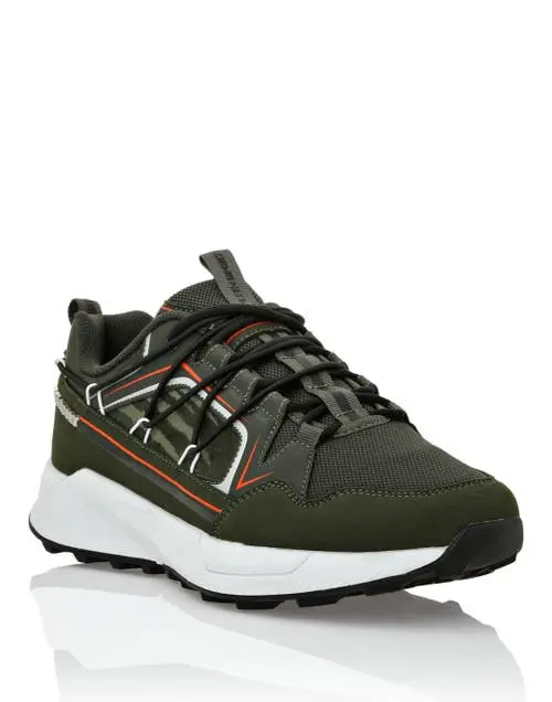 PLEIN SPORT Lo-top Sneakers High-tech Performance - Military