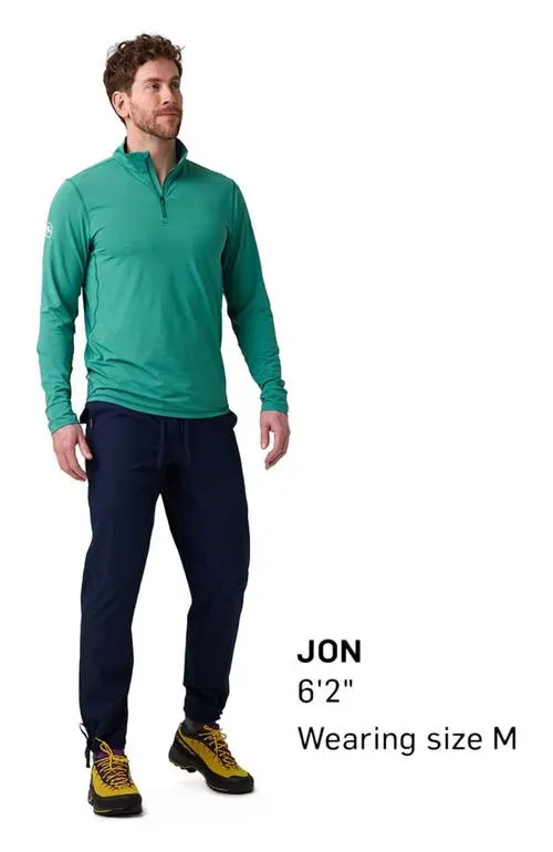 BACKCOUNTRY Tahoe Sun 1/4 Zip - Gearhead Green