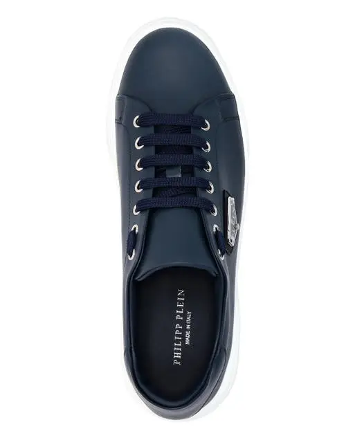 Philipp Plein Low-top Sneakers With Logo Badge
