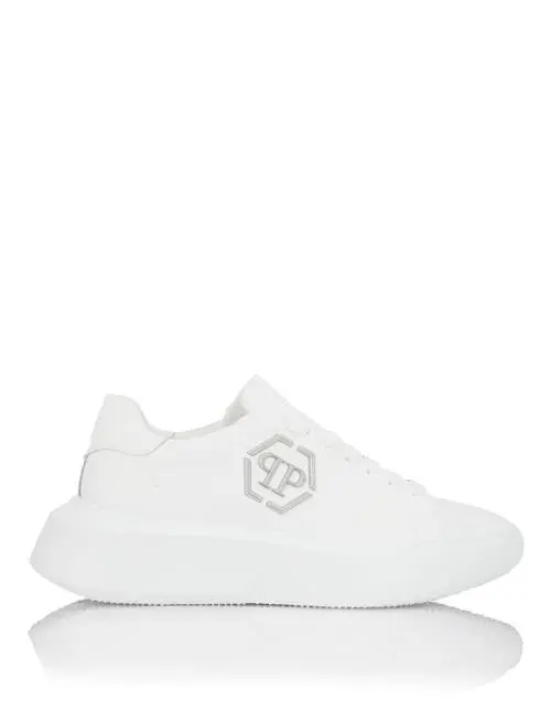 Philipp Plein Godzilla Runner Hexagon Sneakers - White