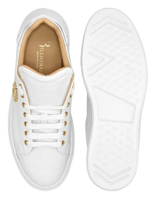 BILLIONAIRE Low Top Sneakers - White