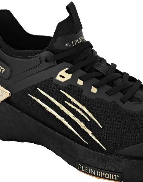 PLEIN SPORT Stealth Runner Extra Light - Black/lightgold