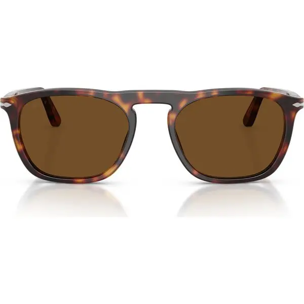 Persol Gae 55mm Polarized Square Sunglasses