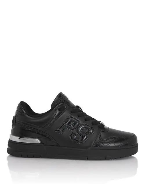 PLEIN SPORT Low-top Sneakers Ps Cocco - Black/black