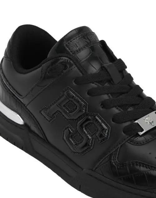 PLEIN SPORT Low-top Sneakers Ps Cocco - Black/black
