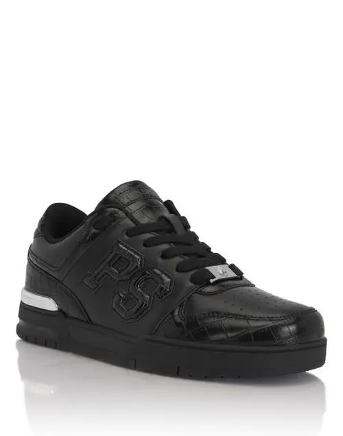 PLEIN SPORT Low-top Sneakers Ps Cocco - Black/black
