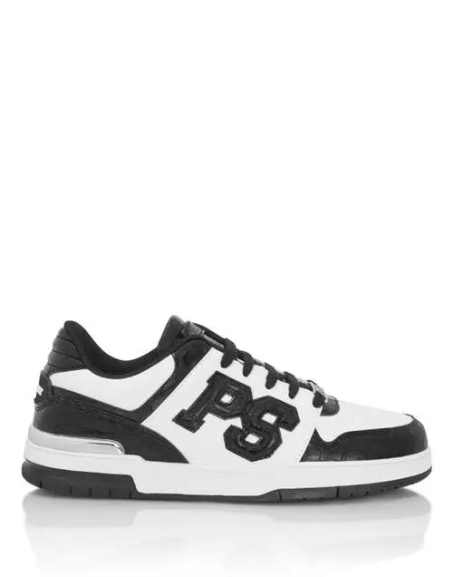 PLEIN SPORT Low-top Sneakers Ps Cocco - White/black