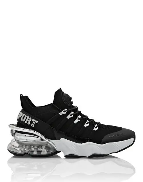 PLEIN SPORT Tiger Attack Runners - Black/white