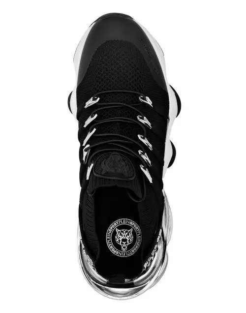 PLEIN SPORT Tiger Attack Runners - Black/white