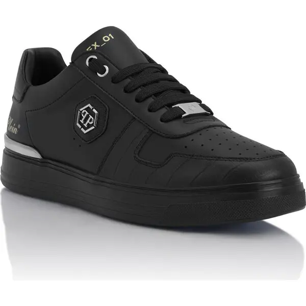 Philipp Plein Lo-top Sneakers - Black/black
