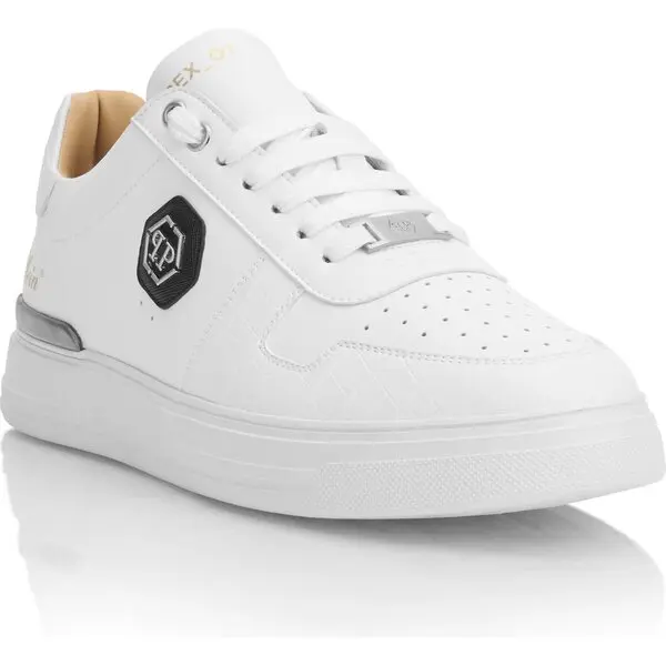 Philipp Plein Lo-top Sneakers - White