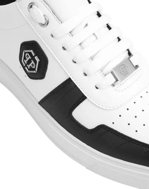 Philipp Plein Lo-top Sneakers - White/black