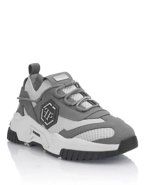 Philipp Plein Trainer Sneakers Predator - Grey/darkgrey
