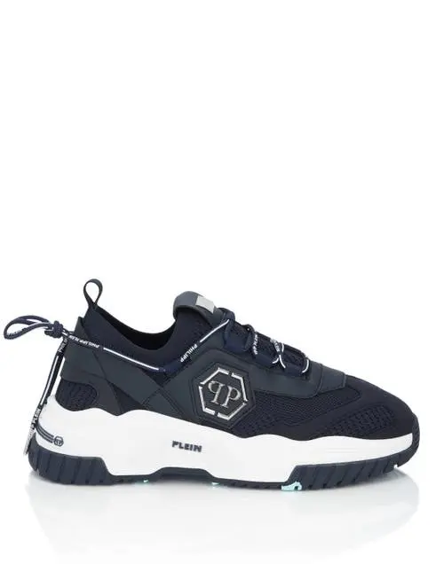 Philipp Plein Predator Hexagon Runners - Navy