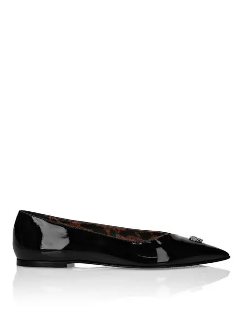 Philipp Plein Ballet Flats Skull