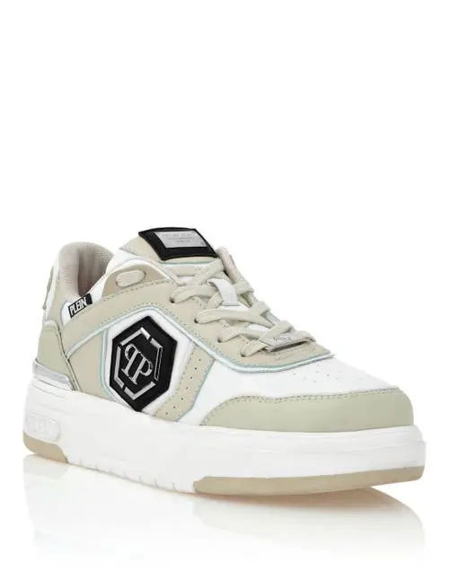 Philipp Plein Skater Low-top Sneakers - Beige
