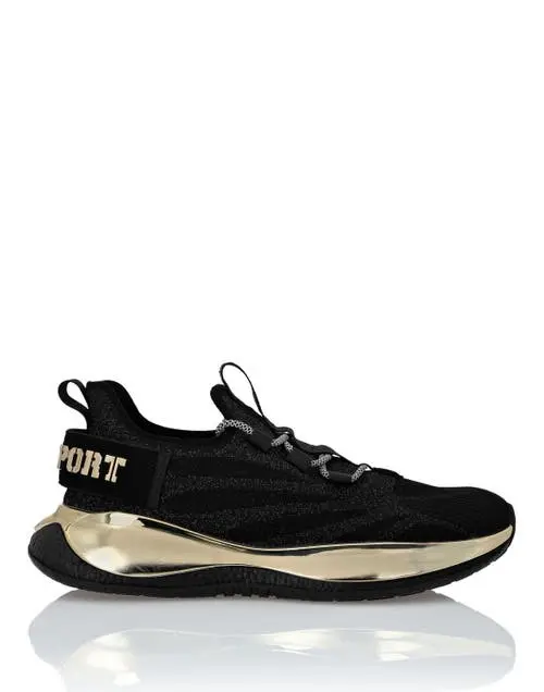 PLEIN SPORT The Iron Tiger Gen.x.02 Sneakers - Black/lightgold