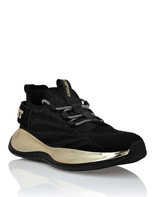 PLEIN SPORT The Iron Tiger Gen.x.02 Sneakers - Black/lightgold