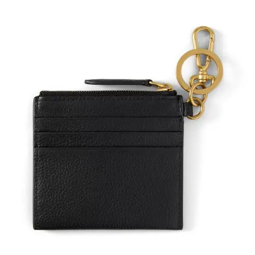 Mulberry Clip Zipped Credit Card Pouch
