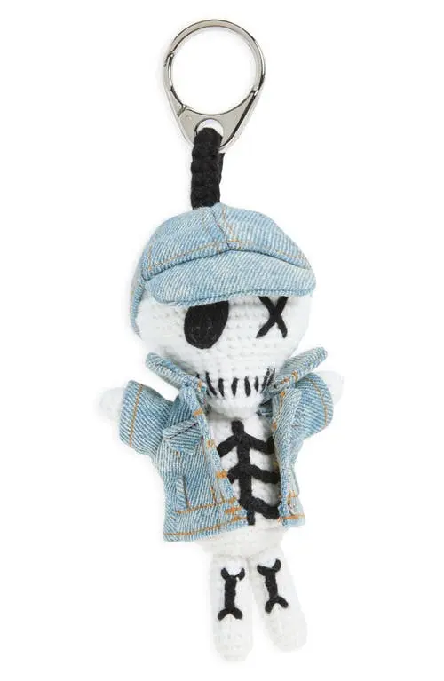 Alexander McQueen The Doll Denim Bag Charm - Mix Color