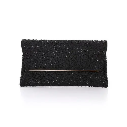 Badgley Mischka Juliet Mixed Crystal Envelope Clutch