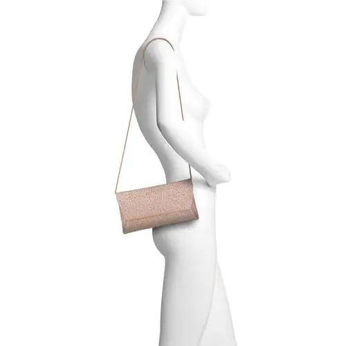 Badgley Mischka Juliet Mixed Crystal Envelope Clutch - Champagne