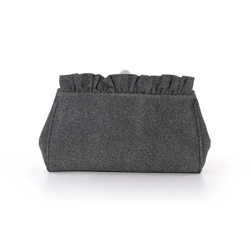 Badgley Mischka Ria Sparkle Jacquard Clutch