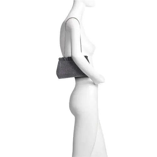 Badgley Mischka Ria Sparkle Jacquard Clutch